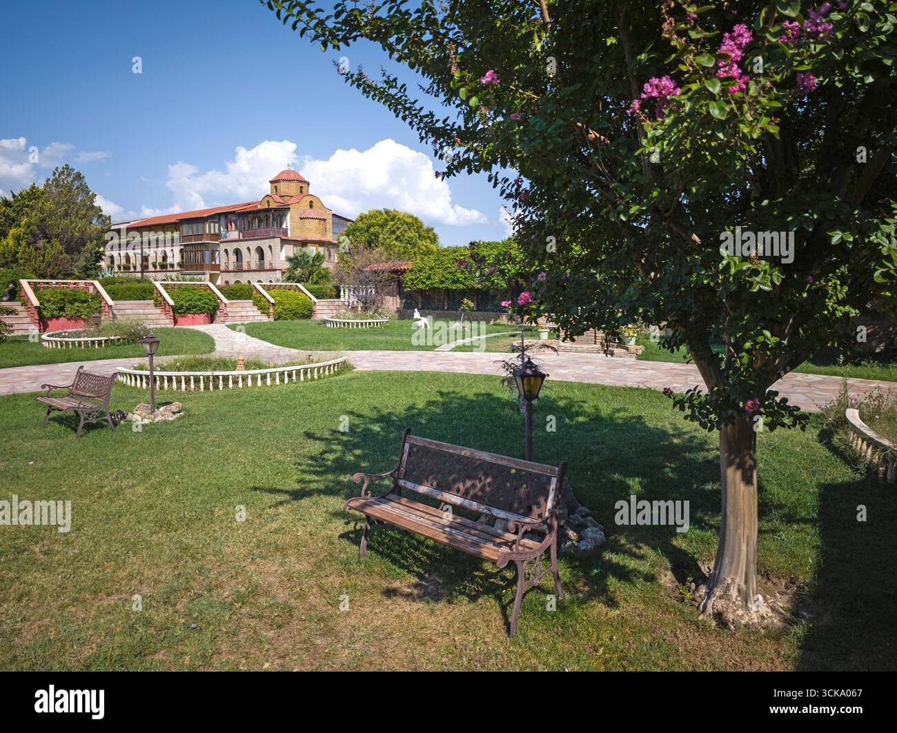 Panorama holy monastery hosios ephrem hi-res stock photography and ...