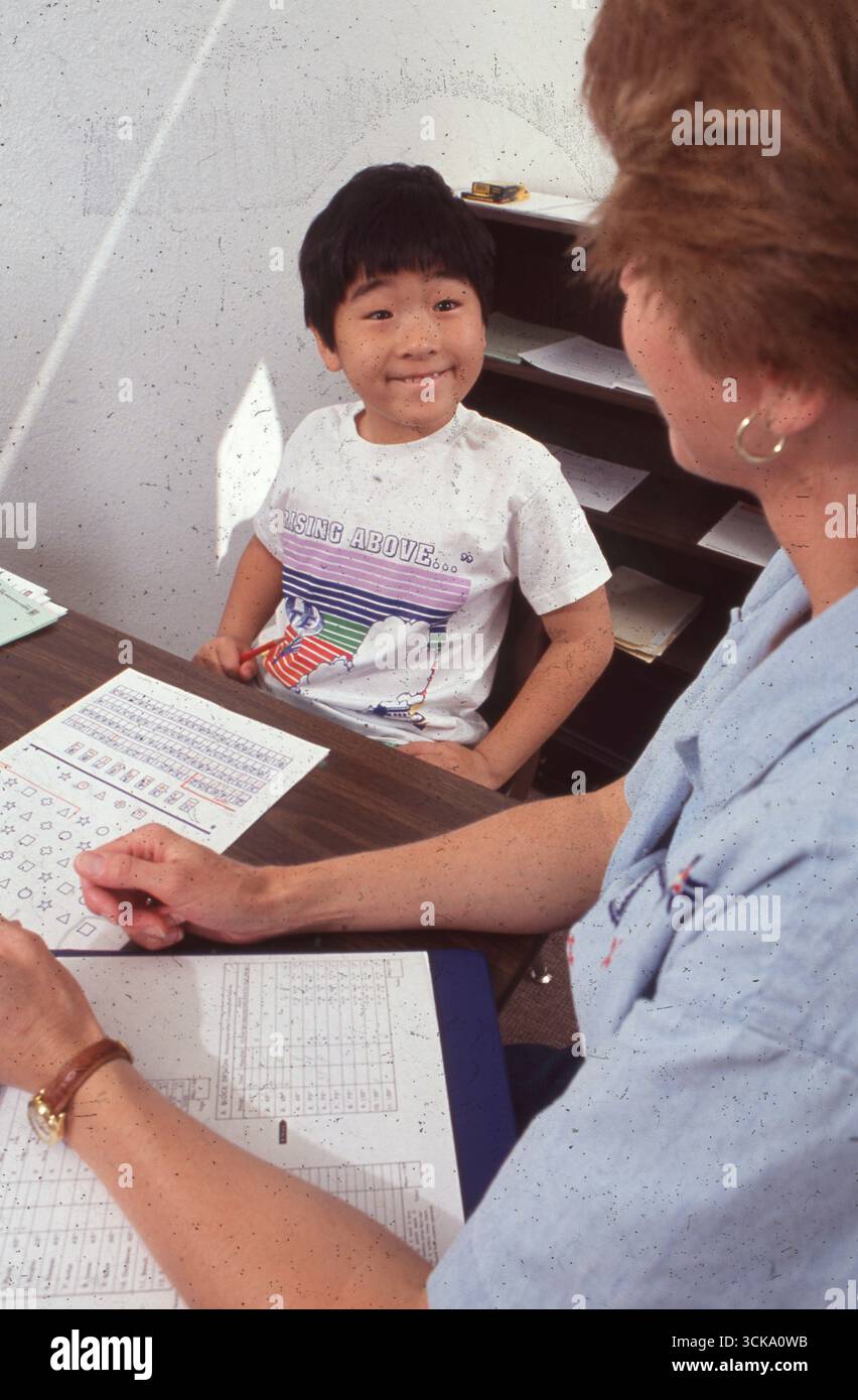 Pediatric intelligence test hi-res stock photography and images - Alamy