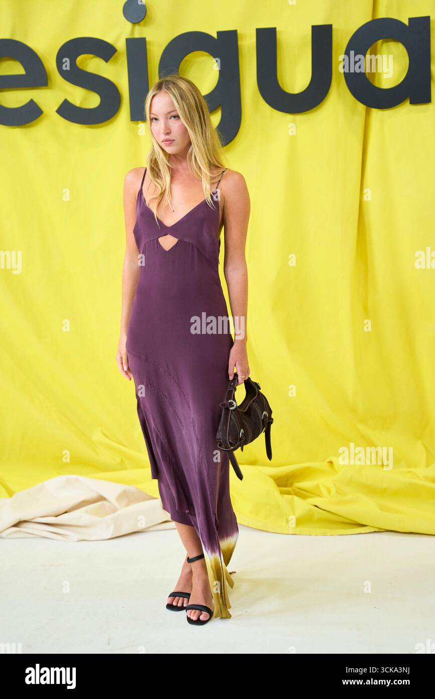Barcelona. Spain. 20250910, Lila Moss attends Desigual 'Studio, premium ...