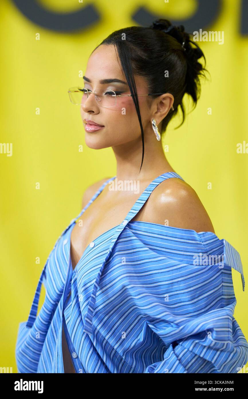 Barcelona. Spain. 20250910, Becky G attends Desigual 'Studio, premium ...