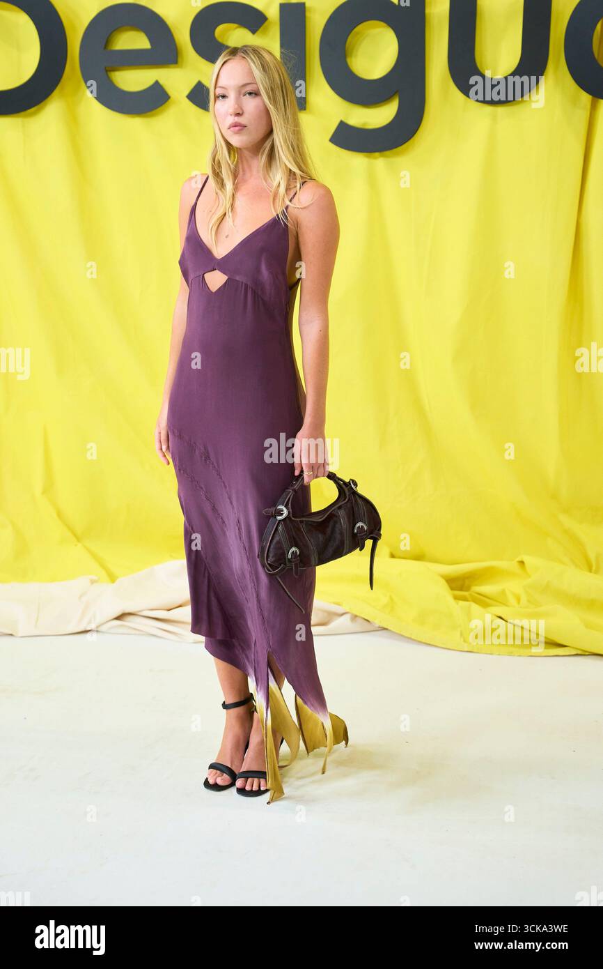 Barcelona. Spain. 20250910, Lila Moss attends Desigual 'Studio, premium ...