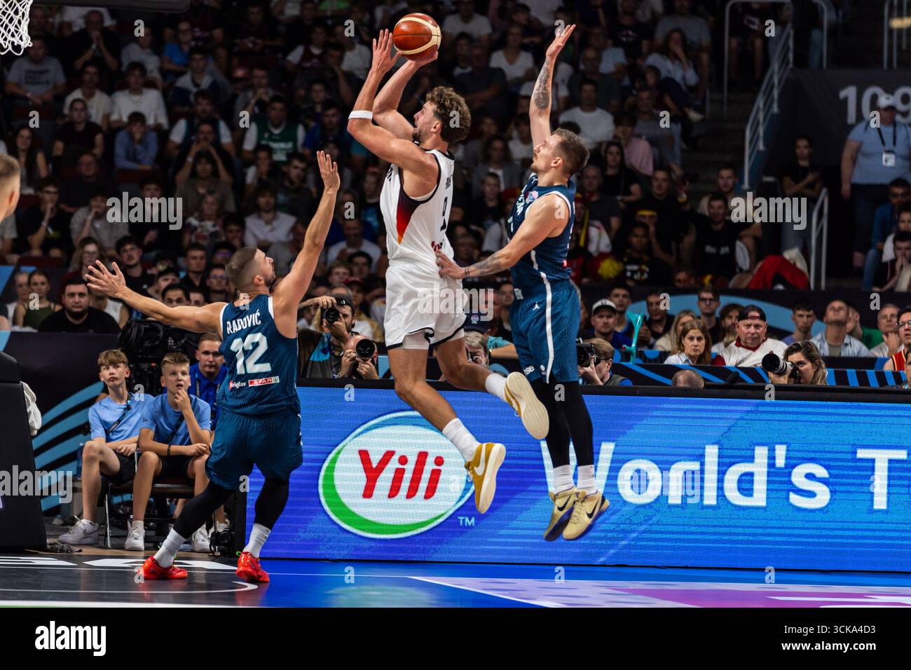 10.09.2025, Riga Arena, Riga, LAT, Eurobasket 205, Basketball ...