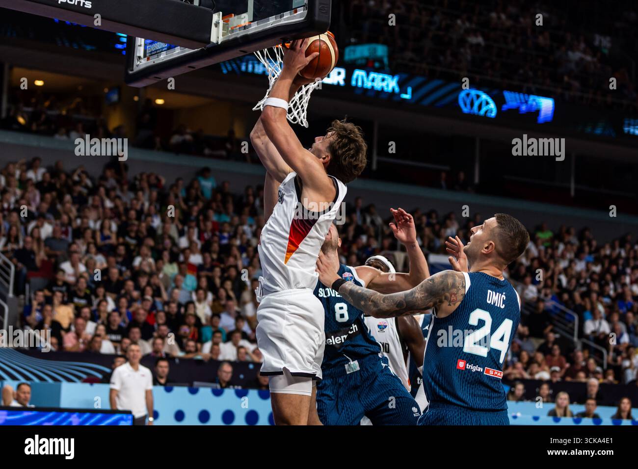 10.09.2025, Riga Arena, Riga, LAT, Eurobasket 205, Basketball ...