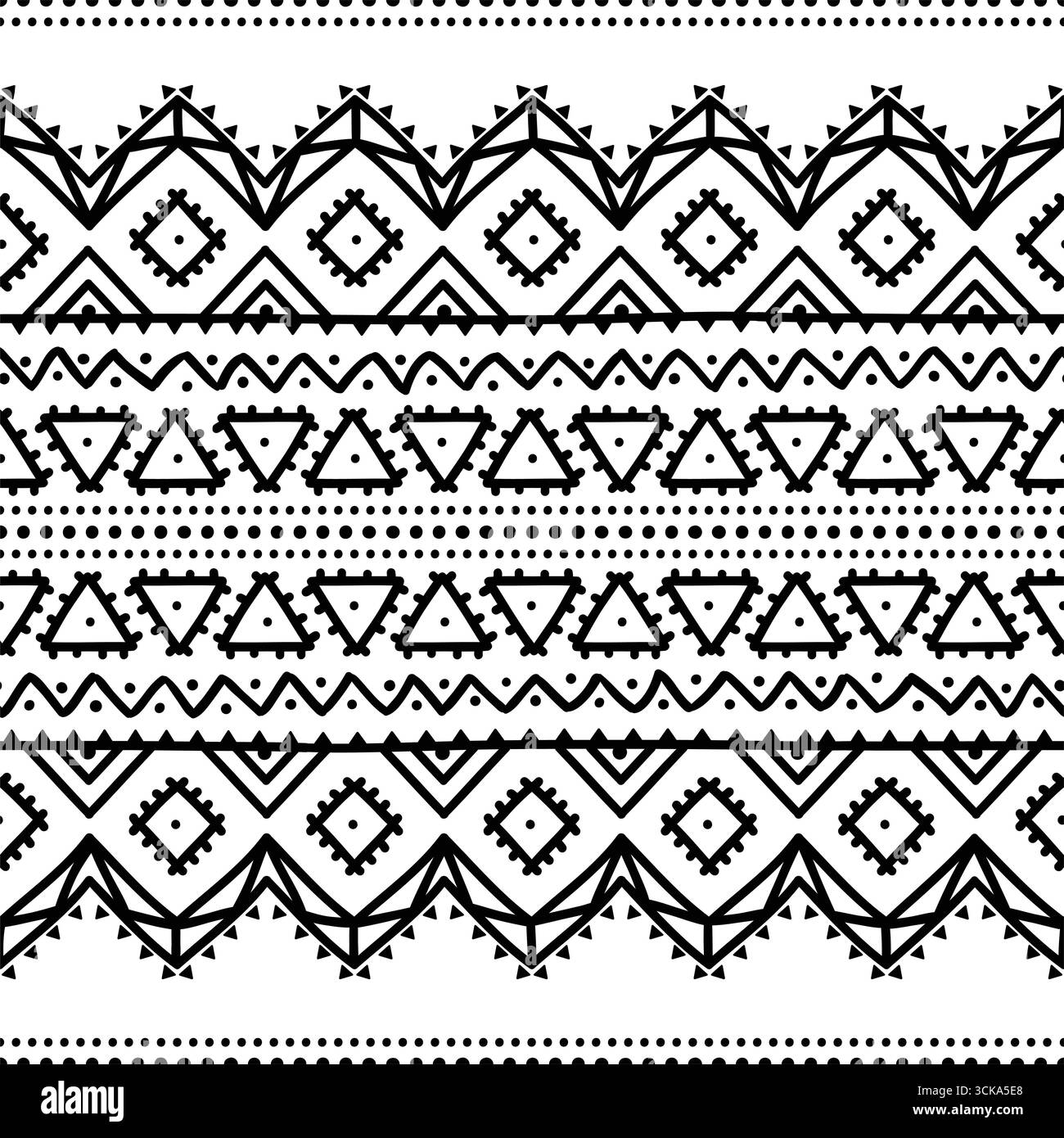 Eco friendly seamless pattern Black and White Stock Photos & Images - Alamy