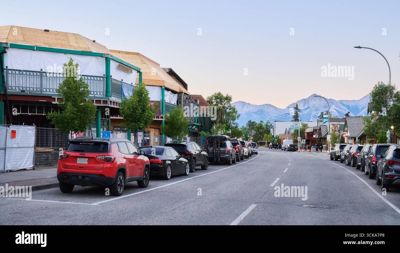 Jasper Town after the Fire Stock Photo - Alamy