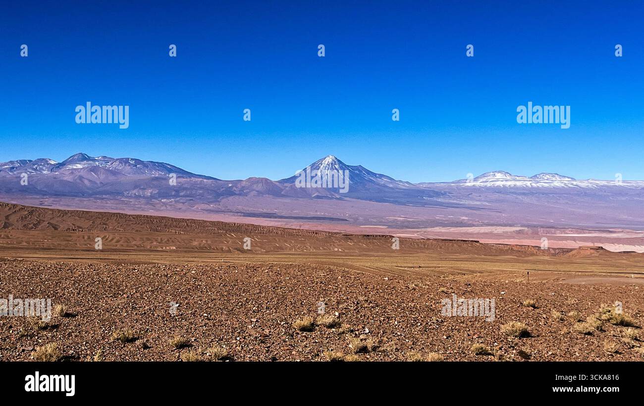 Mountain rage view from view point of Sand Pedro de Atacama ...