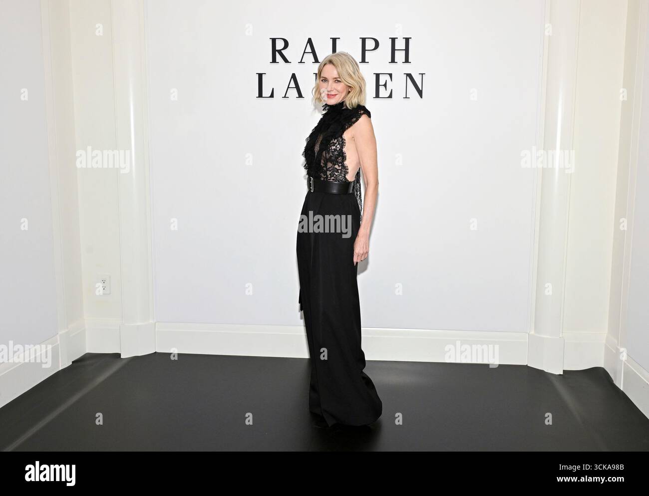 Naomi Watts attends the Ralph Lauren Spring 2026 fashion show as part ...