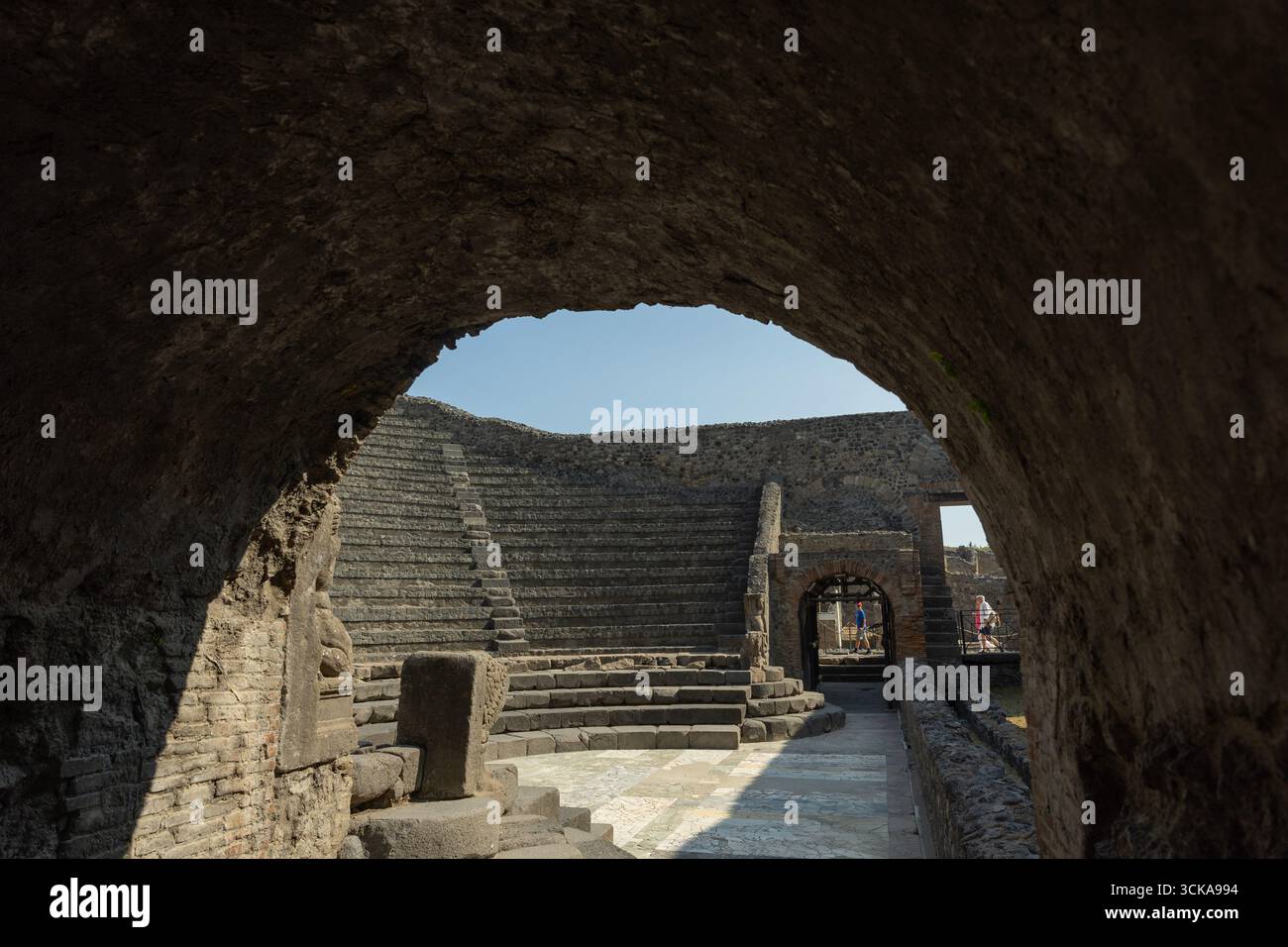 Pompeii is an archaeological site that provides a complete picture of ...