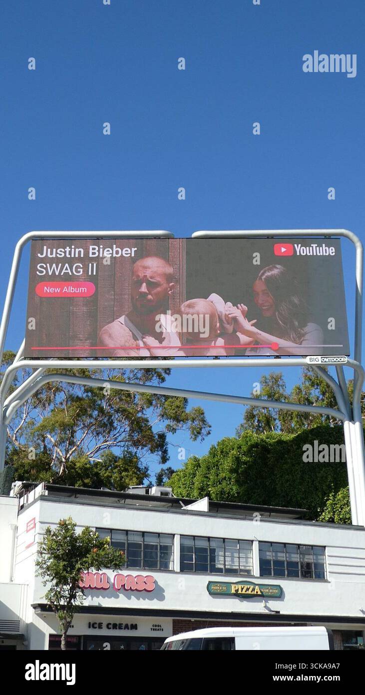Los Angeles, California, USA 9th September 2025 Justin Bieber Swag II ...