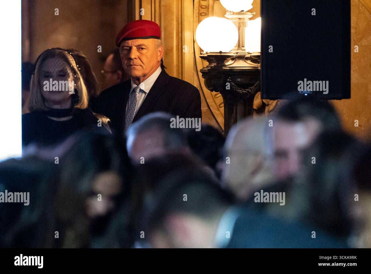 New York City mayoral candidate Curtis Sliwa attends "Style Across the Aisle" fashion show ...
