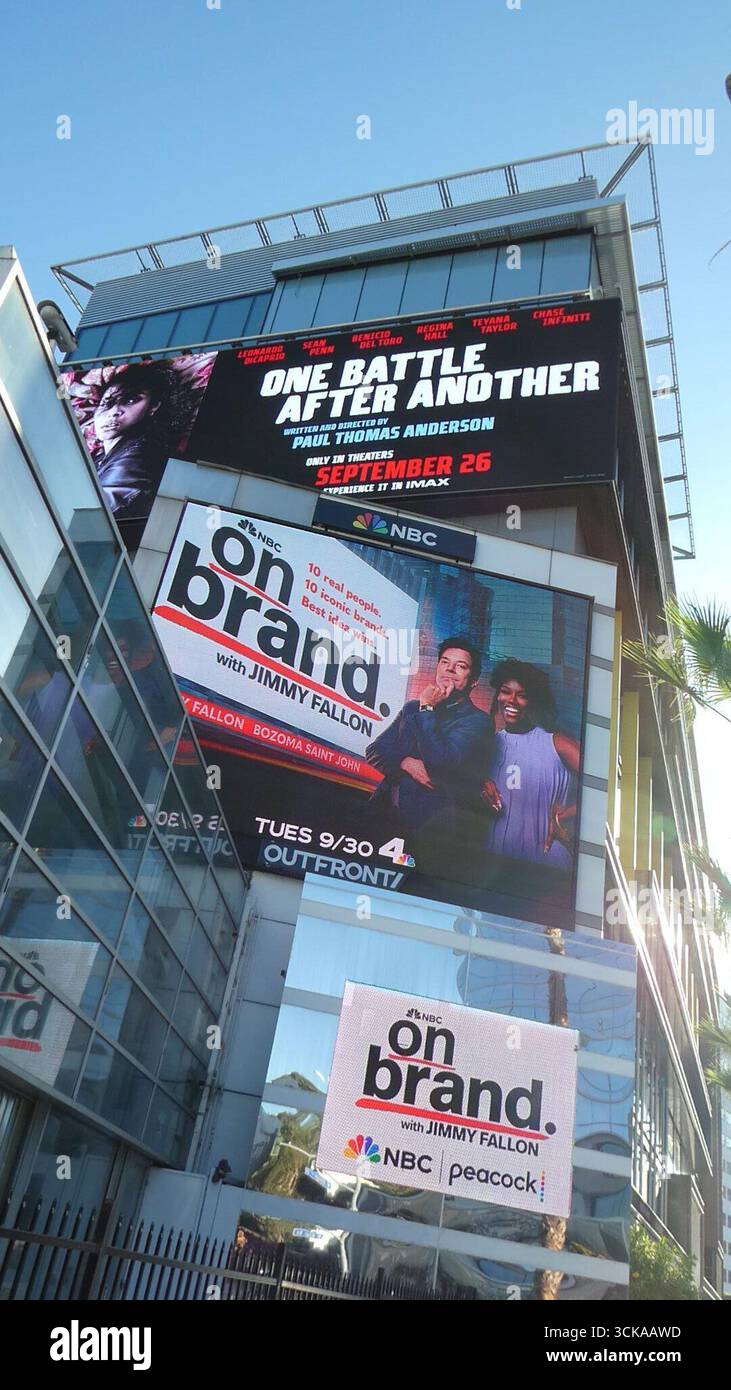 Los Angeles California Usa 9th September 2025 One Battle After