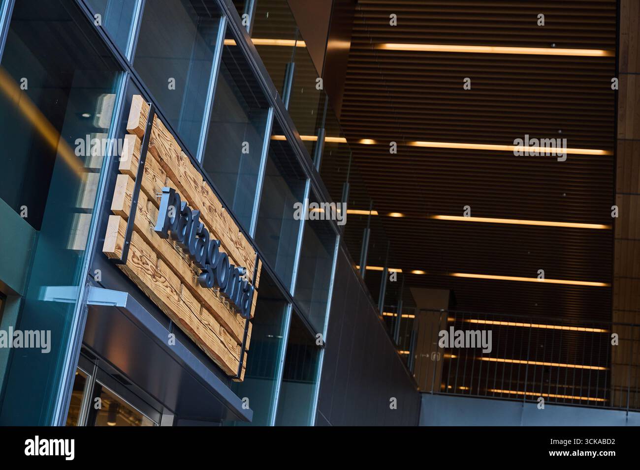 A general view of the new Patagonia store in the Dai-ichi Life Kyobashi ...