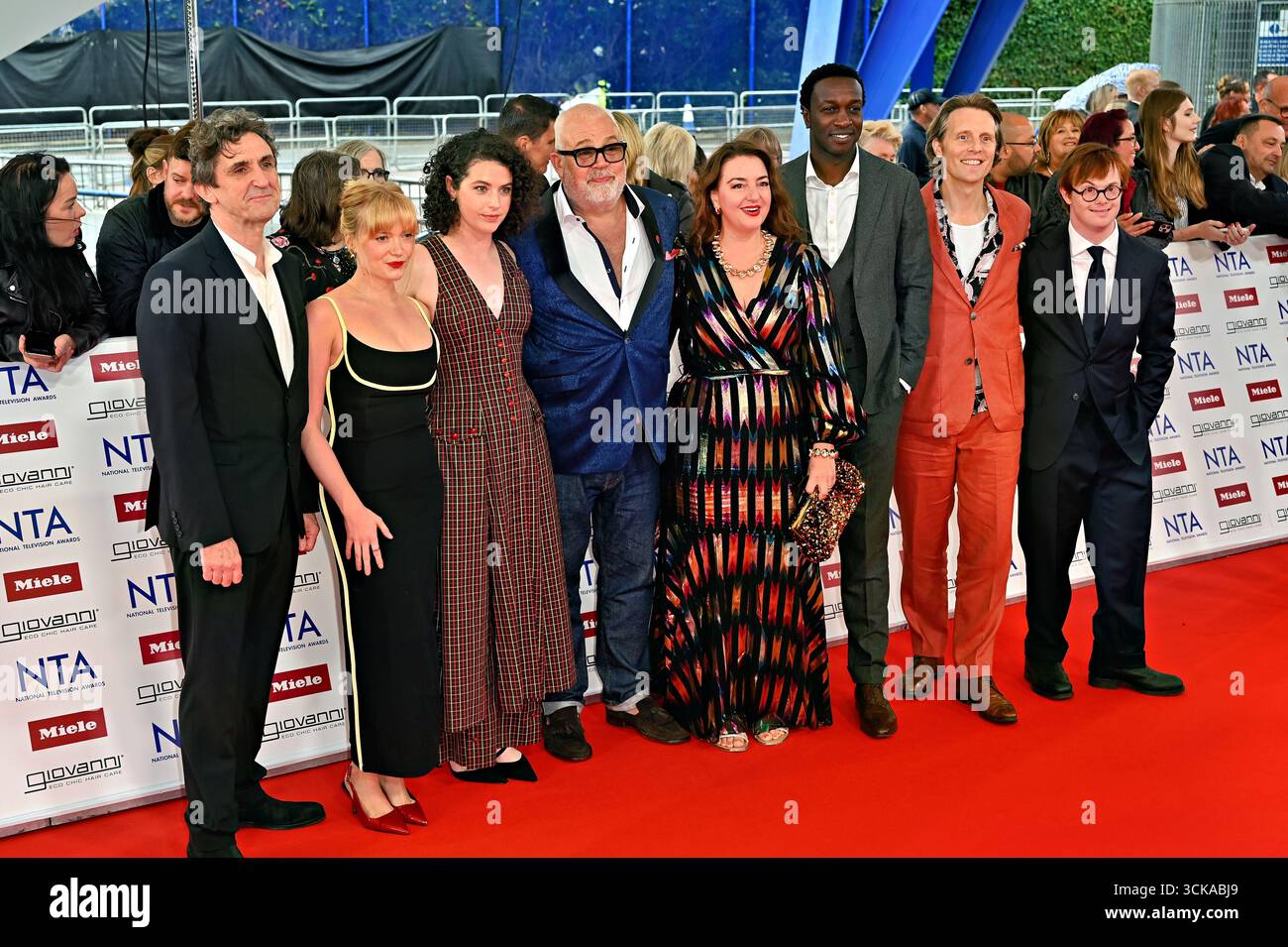 London, UK, 10th September 2025: Stephen McGann, Natalie Quarry, Guest ...