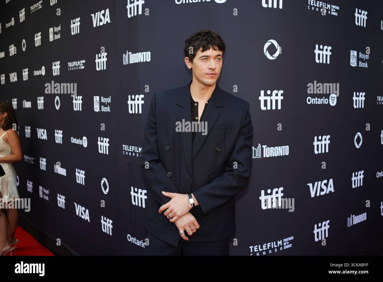 Tom Blyth attends the red carpet for the ‘The Fence’ premiere during ...
