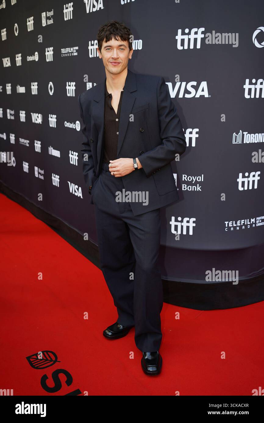 Tom Blyth attends the red carpet for the ‘The Fence’ premiere during ...