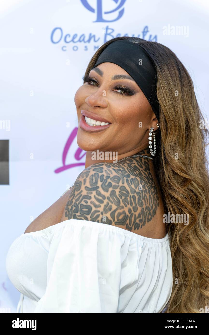 Reality television star / Pop rapper Hazel-E attends Luxury Pop Up ...