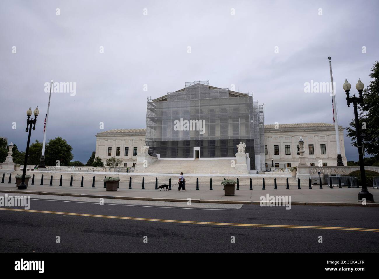 The U.S. Supreme Court building is seen Sept. 10, 2025. (Francis Chung ...