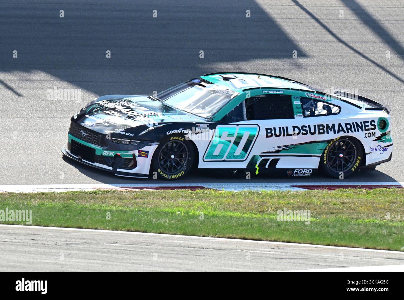 MADISON, IL - SEPTEMBER 06: Ryan Preece (#60 RFK Racing BuildSubmarines ...