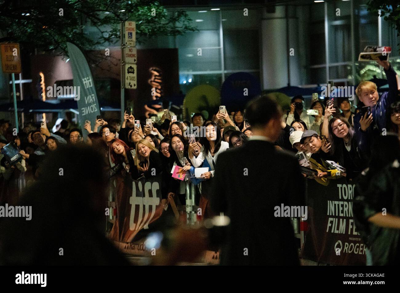 Fans gather for the cast of "Project Y" at the Toronto International ...