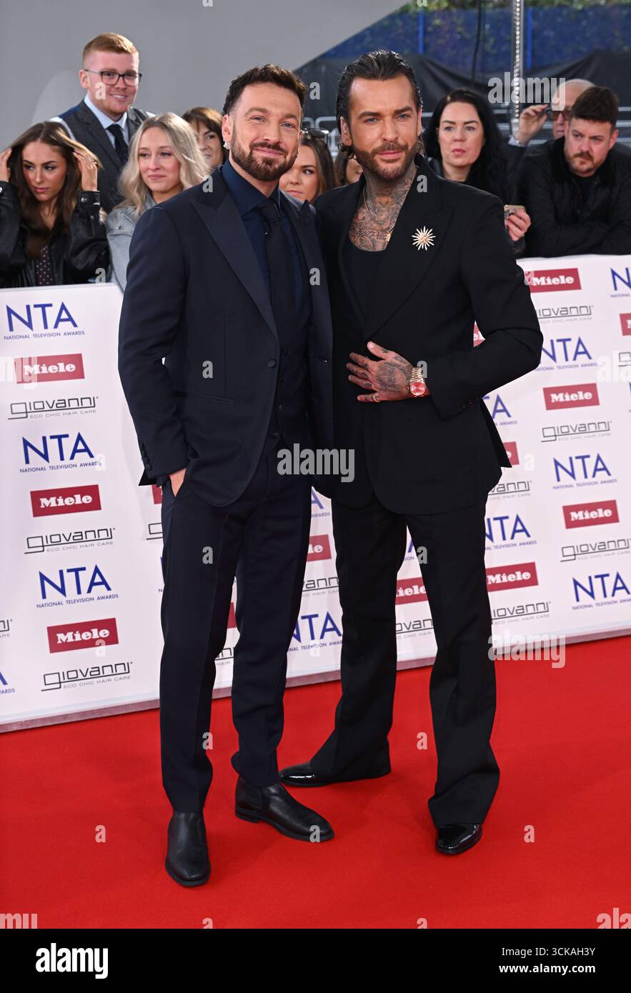 London, UK. September 10th, 2025. Sam Thompson and Pete Wicks attending ...