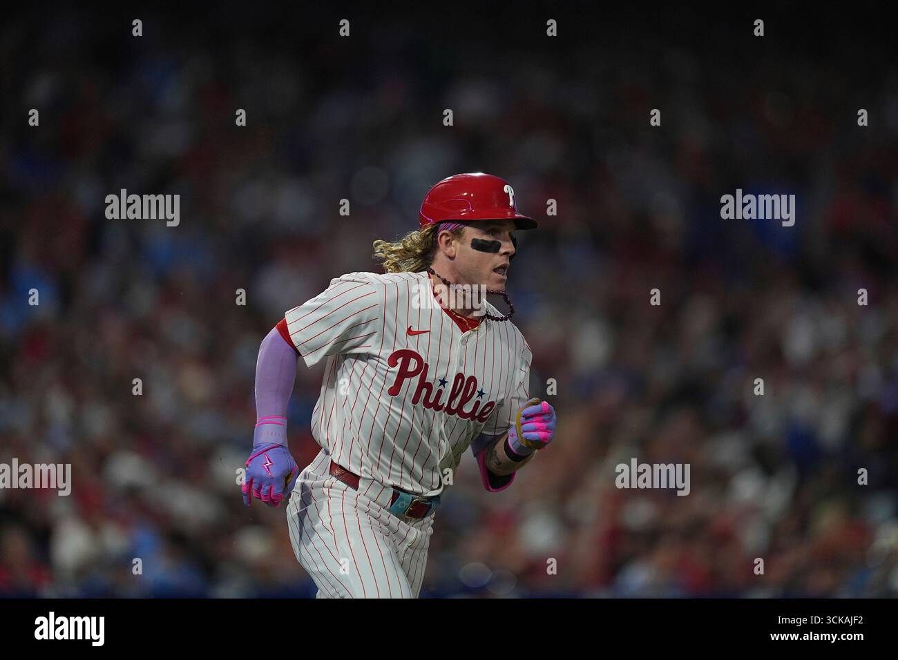 Philadelphia Phillies' Harrison Bader in action during the second ...