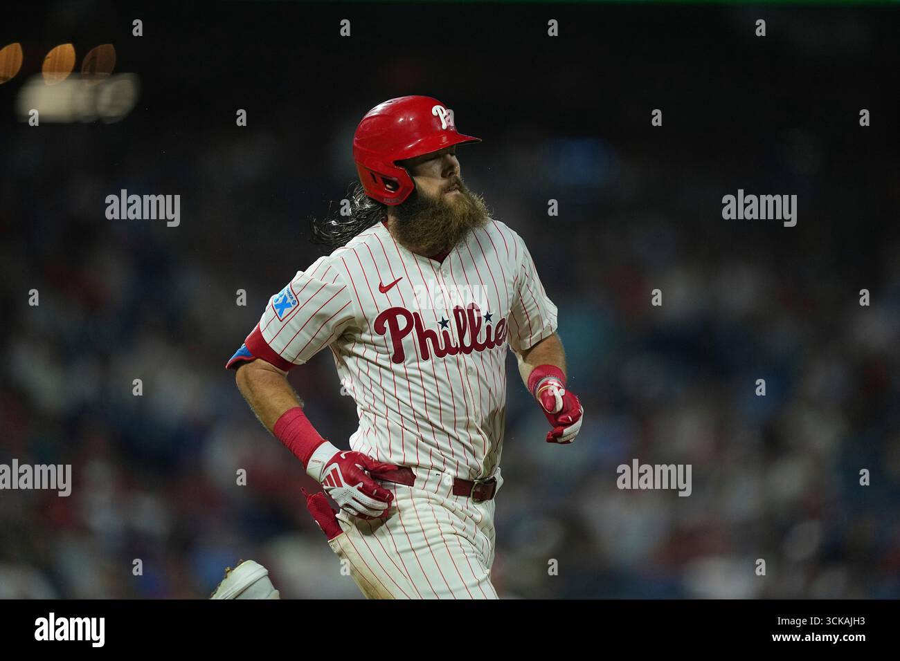 Philadelphia Phillies' Brandon Marsh during the eighth inning of a ...