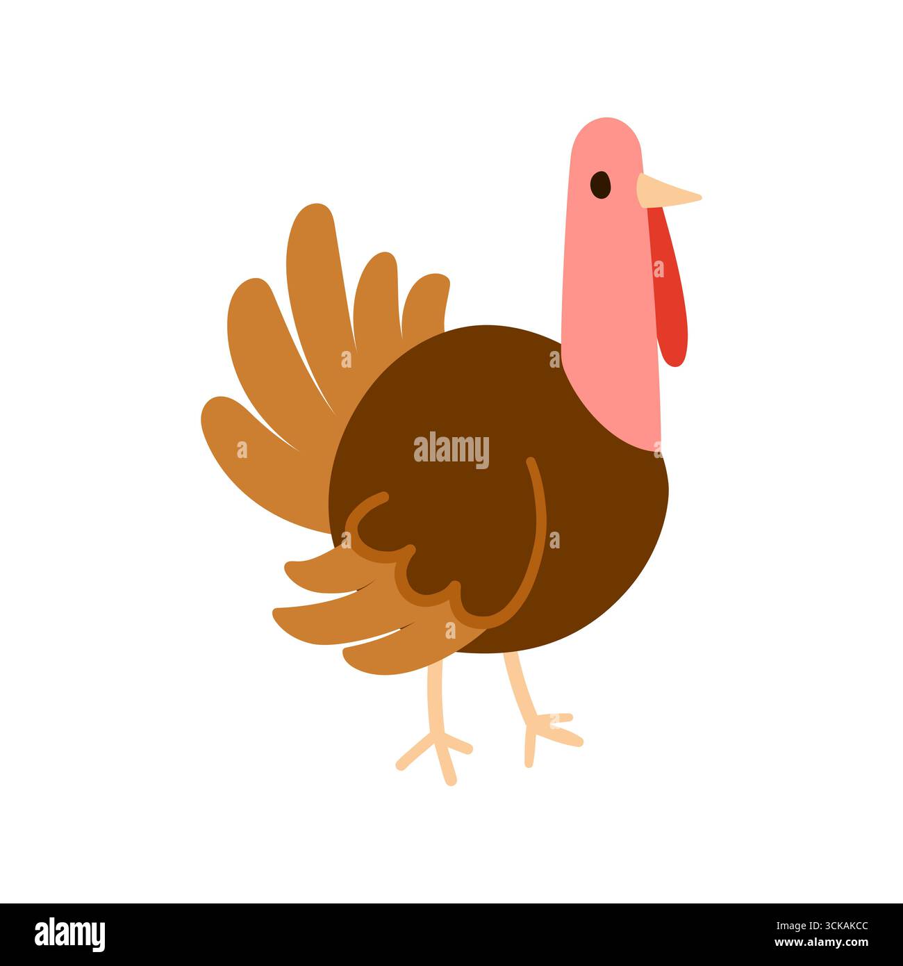 Roasting turkey Stock Vector Images - Alamy