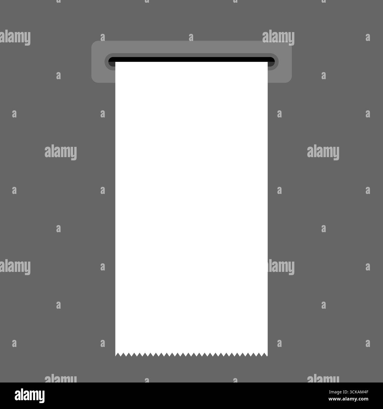 Dollar bill from cash machine Stock Vector Images - Alamy