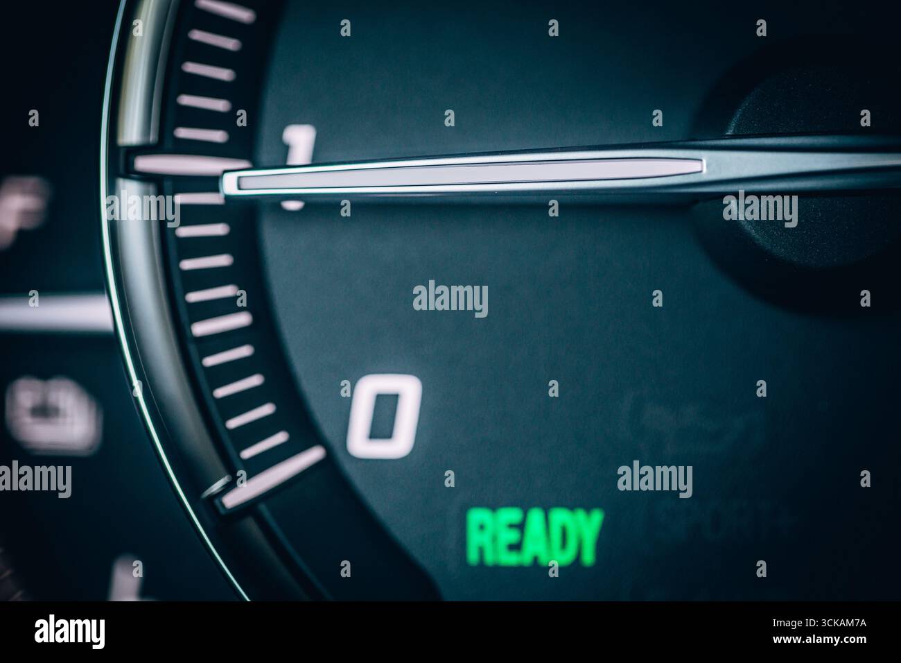 Dashboard of a gasoline vehicle Stock Photo - Alamy