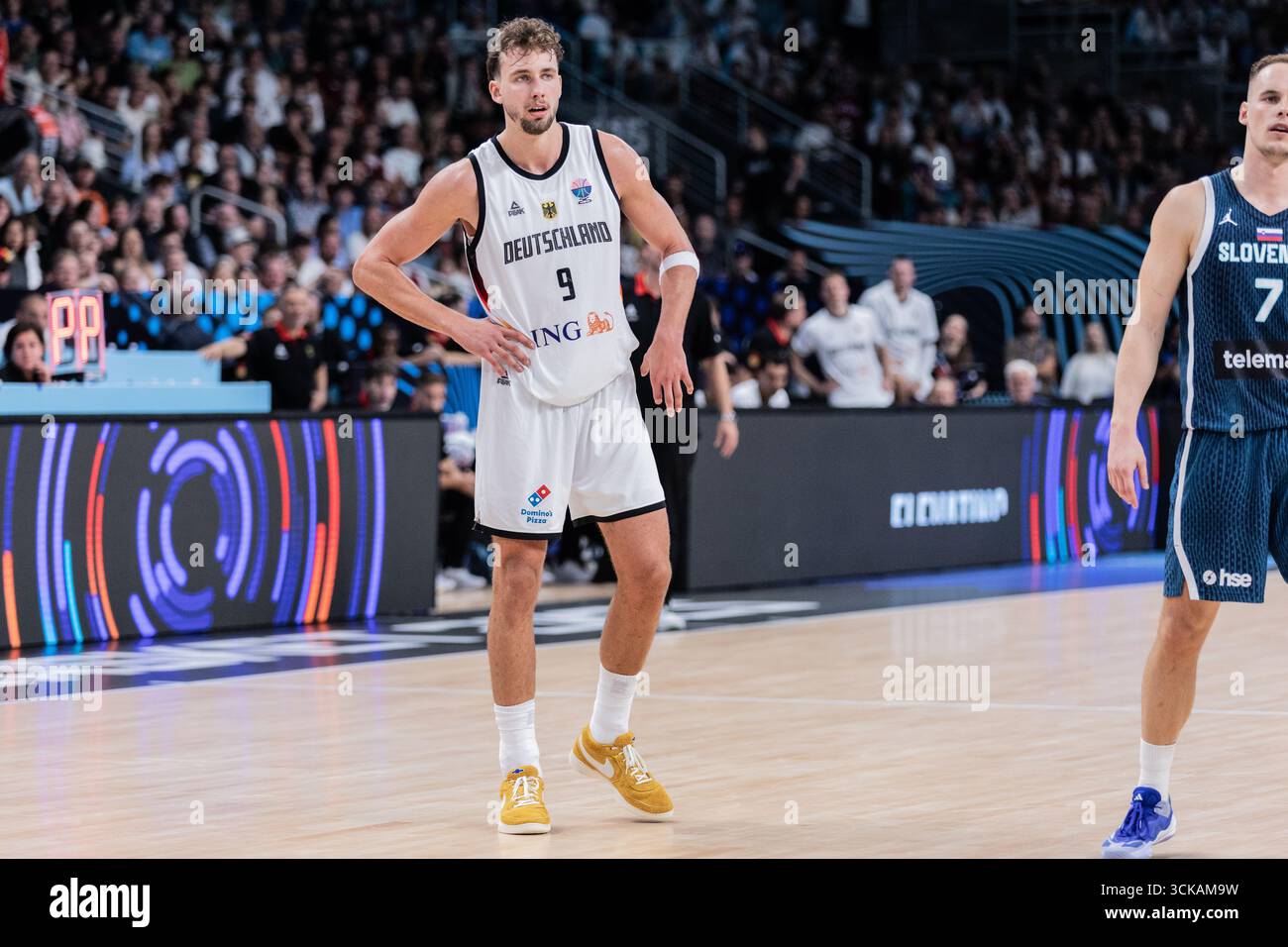 Franz Wagner of Germany seen in action during the final phase of the ...