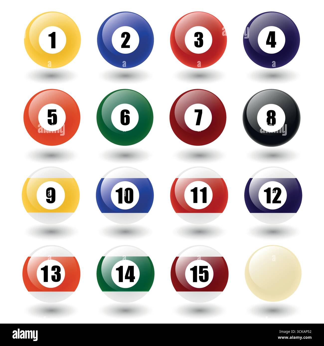 Pool one match Stock Vector Images - Alamy