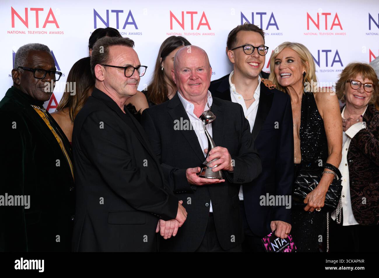 The eastenders cast win best serial drama hi-res stock photography and ...