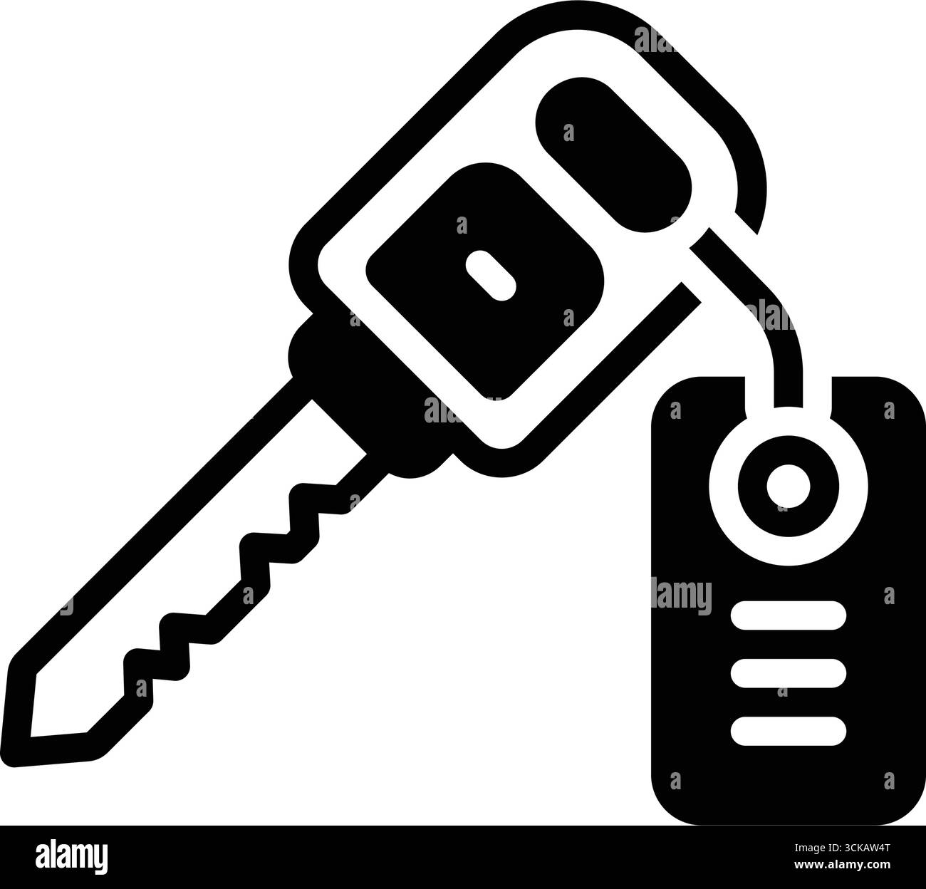 Car key fob icon Stock Vector Images - Alamy