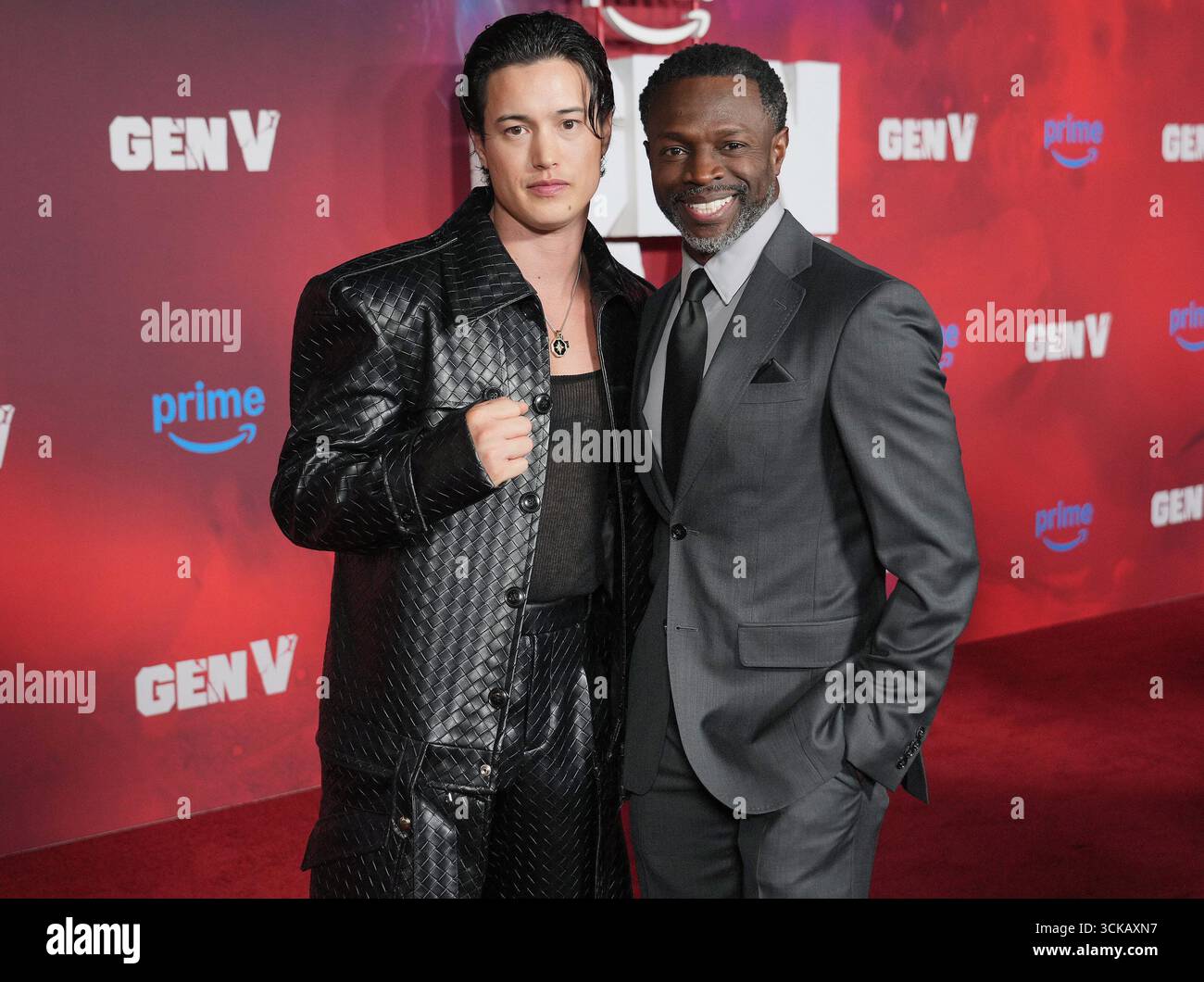 (L-R) Derek Luh and Sean Patrick Thomas at the "GEN" V Season 2 ...