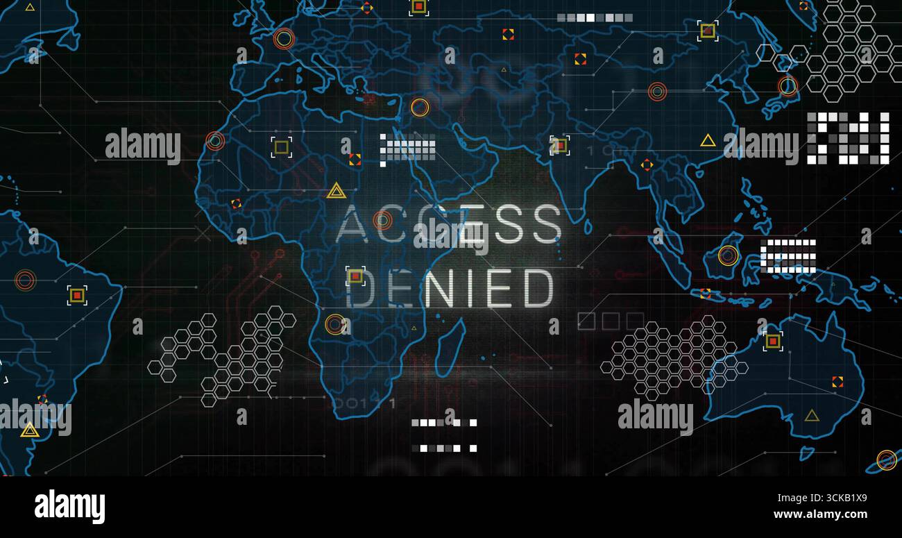 Access denied australia hi-res stock photography and images - Alamy