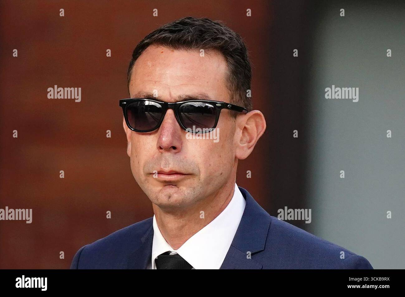 Former Premier League referee David Coote arrives at Nottingham ...