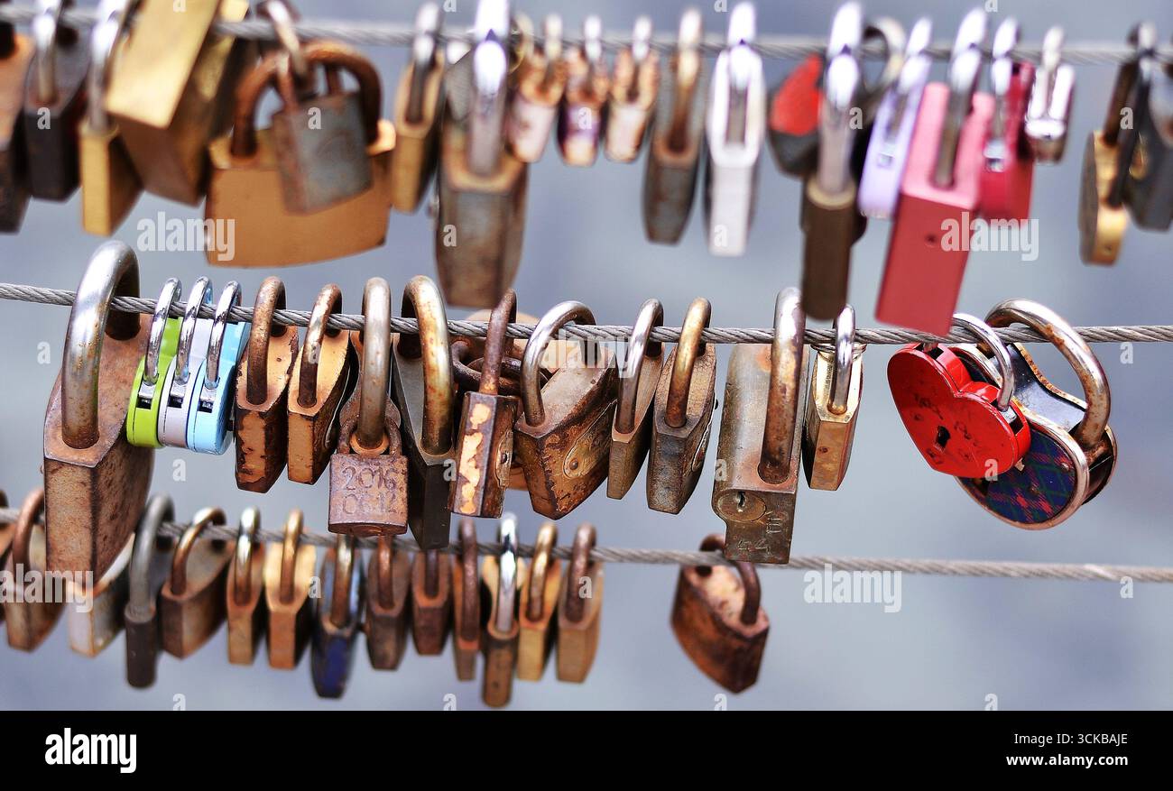 Forever locks hi-res stock photography and images - Alamy