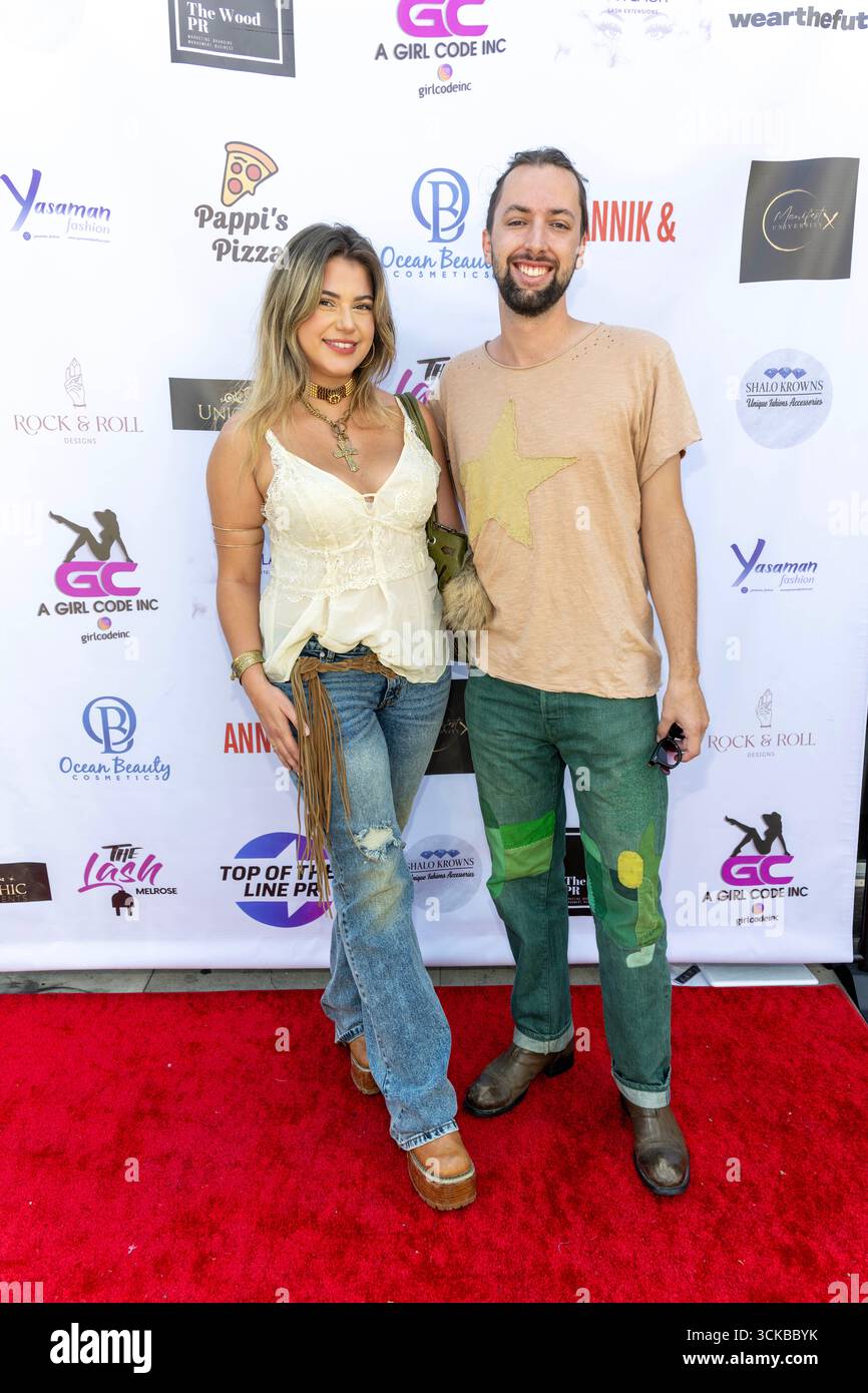 Influencer Grace Anne with boyfriend attend Luxury Pop Up Gifting Suite ...