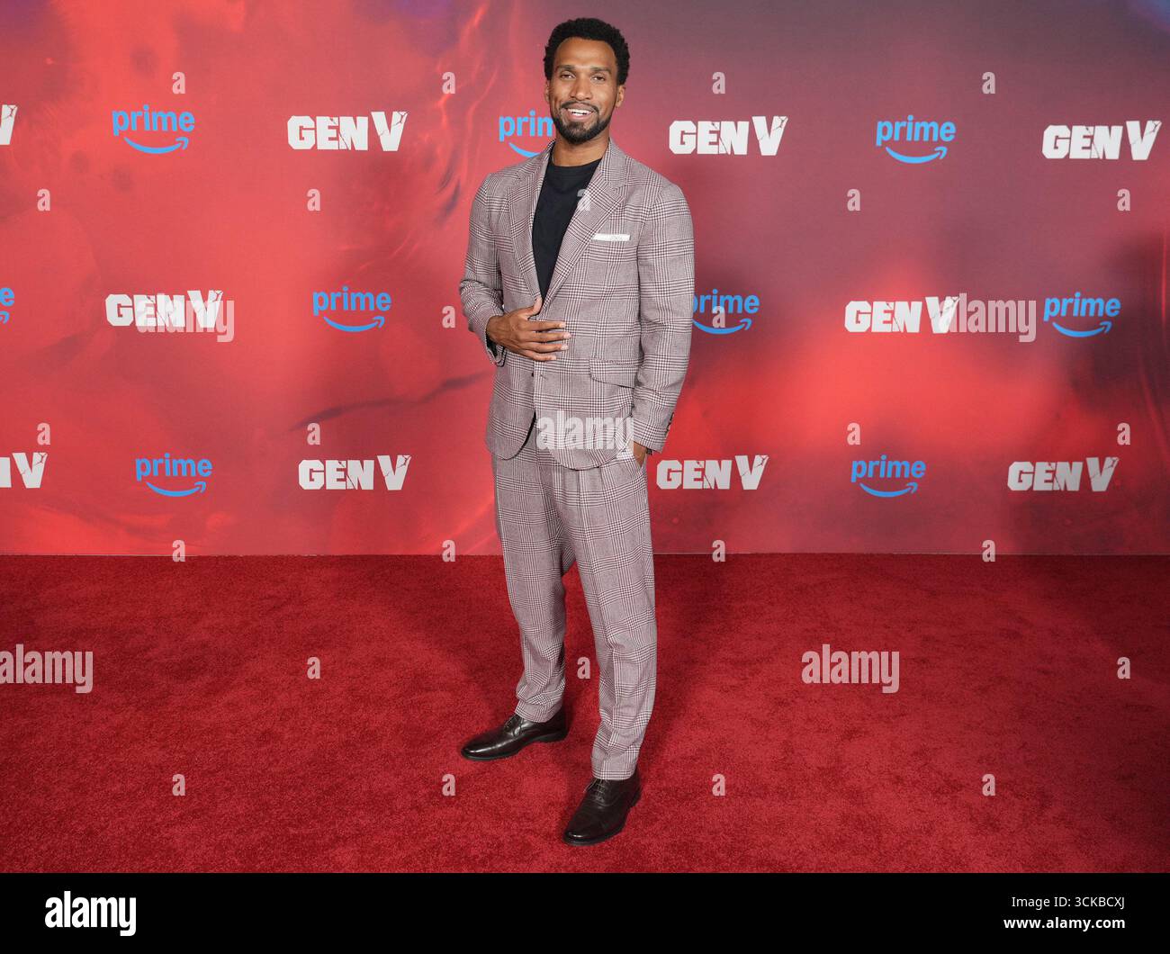 Nathan Mitchell at the "GEN" V Season 2 Premiere held at the Pacific ...