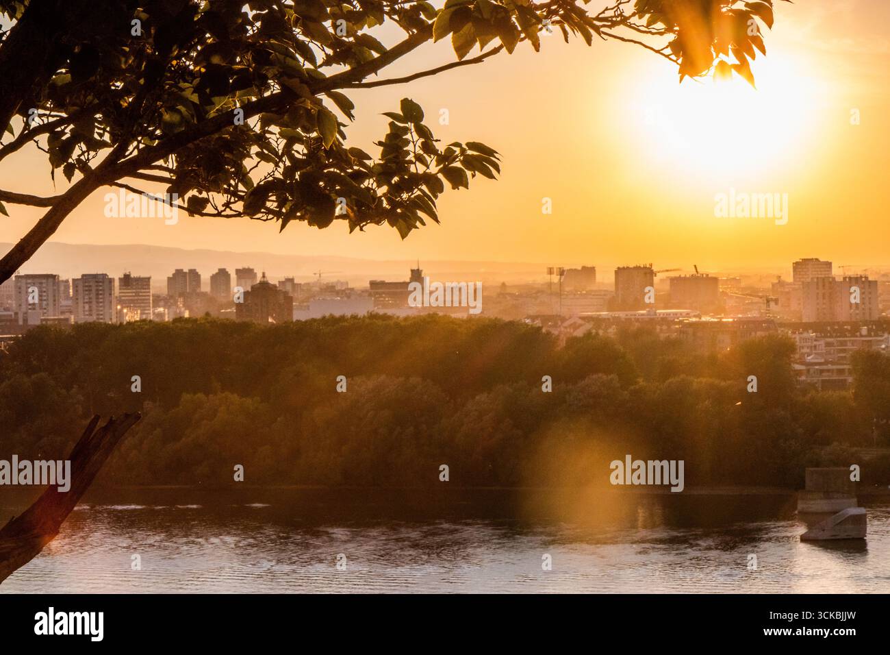 Aerial panorama novi sad hi-res stock photography and images - Alamy