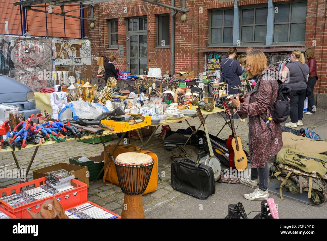 Flohmarkt Flohschanze, Neuer Kamp, Schanzenviertel, Hamburg ...