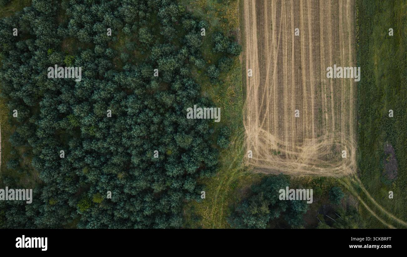 Aerial view nowy lubiel hi-res stock photography and images - Alamy