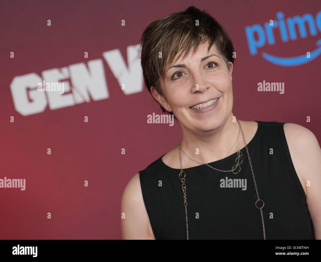 Michele Fazekas at the "GEN" V Season 2 Premiere held at the Pacific ...