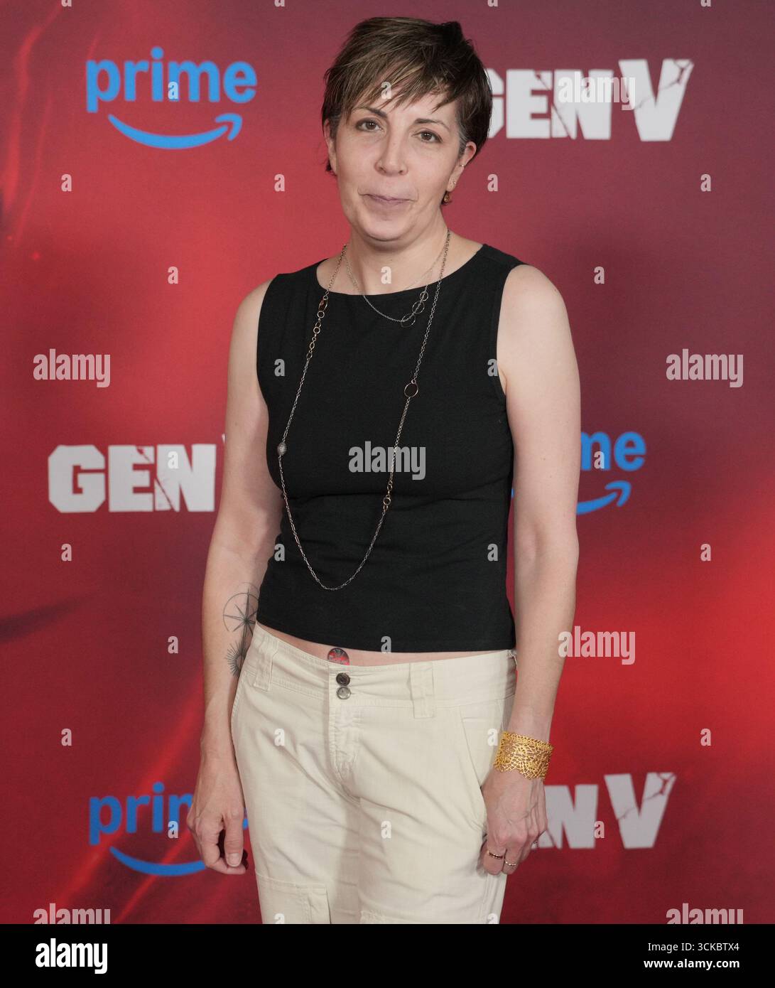 Michele Fazekas at the "GEN" V Season 2 Premiere held at the Pacific ...