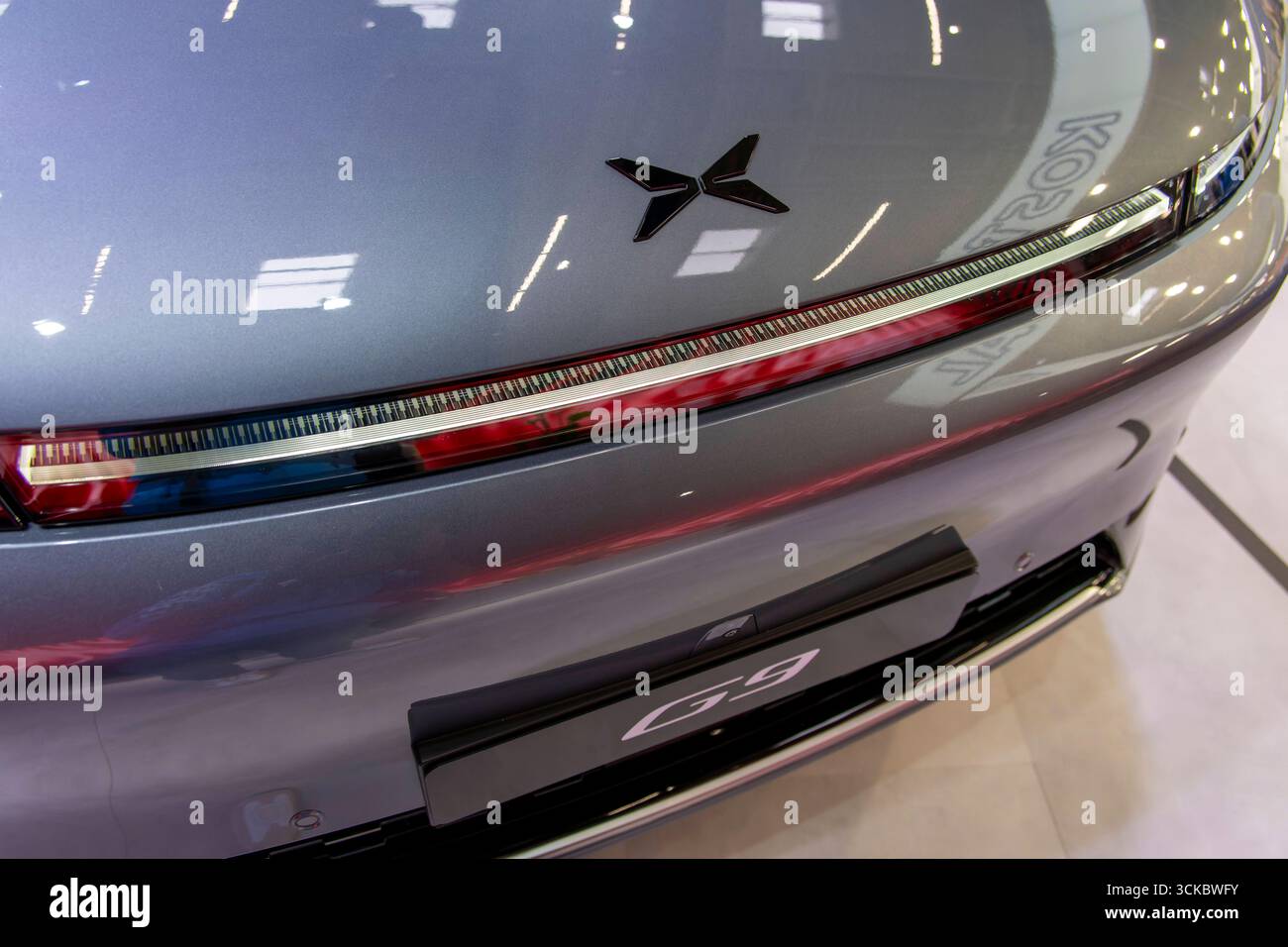 10.09.2025, Messe München IAA Mobility 2025 in München im Messegelände Riem. Am Messestand der ...