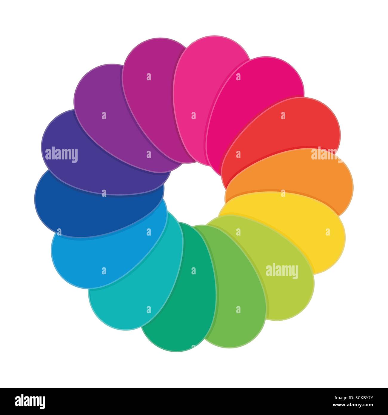 Circular design showcasing vibrant hi-res stock photography and images ...