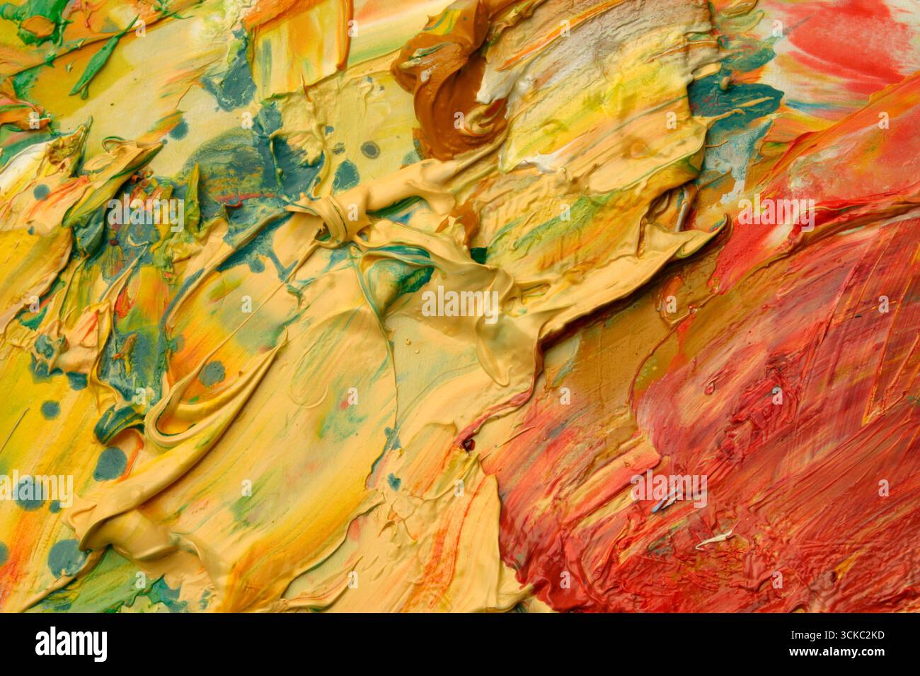 Paint palette close up hi-res stock photography and images - Alamy