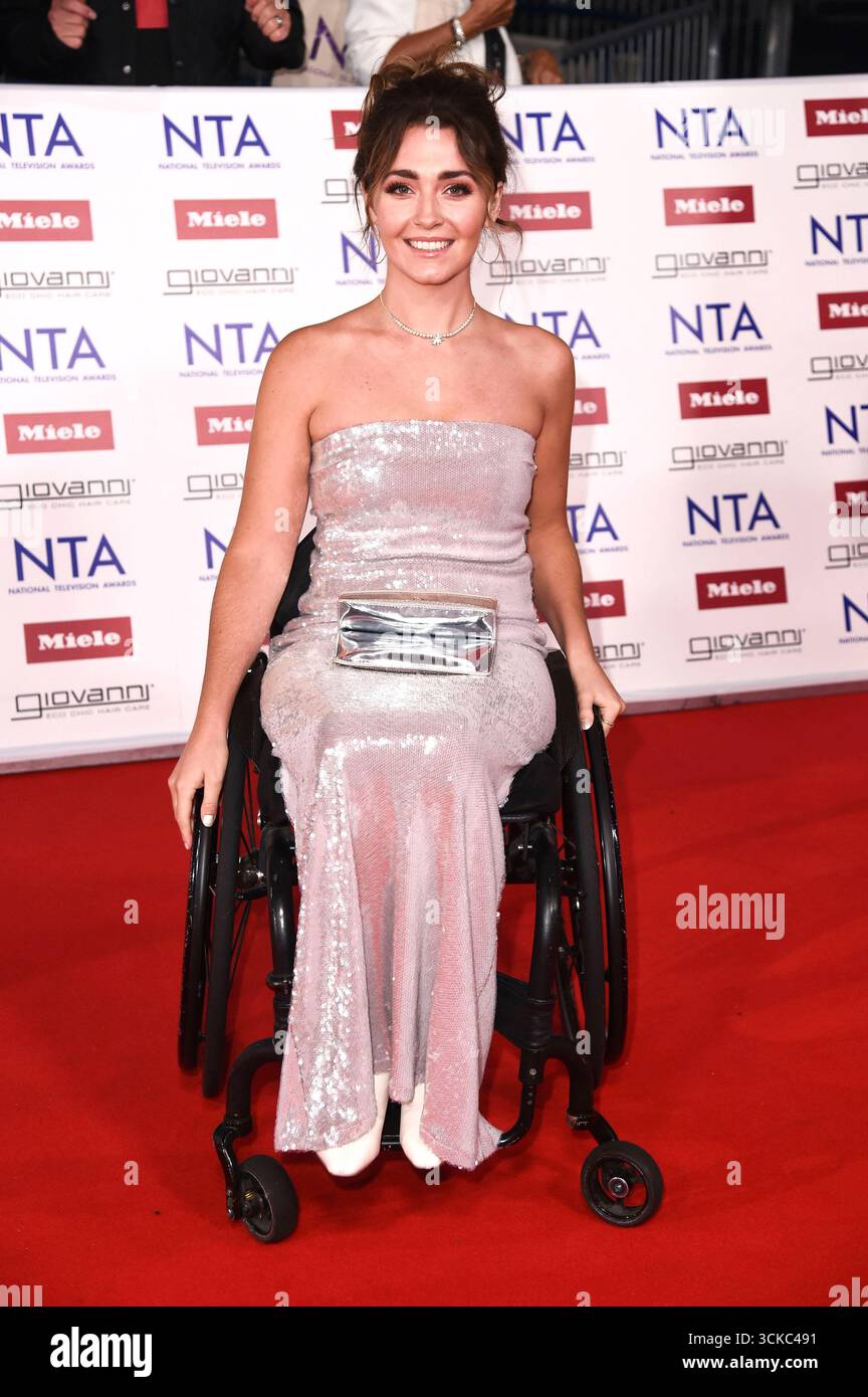 Kitty Castledine bei der Verleihung der 30. National Television Awards ...