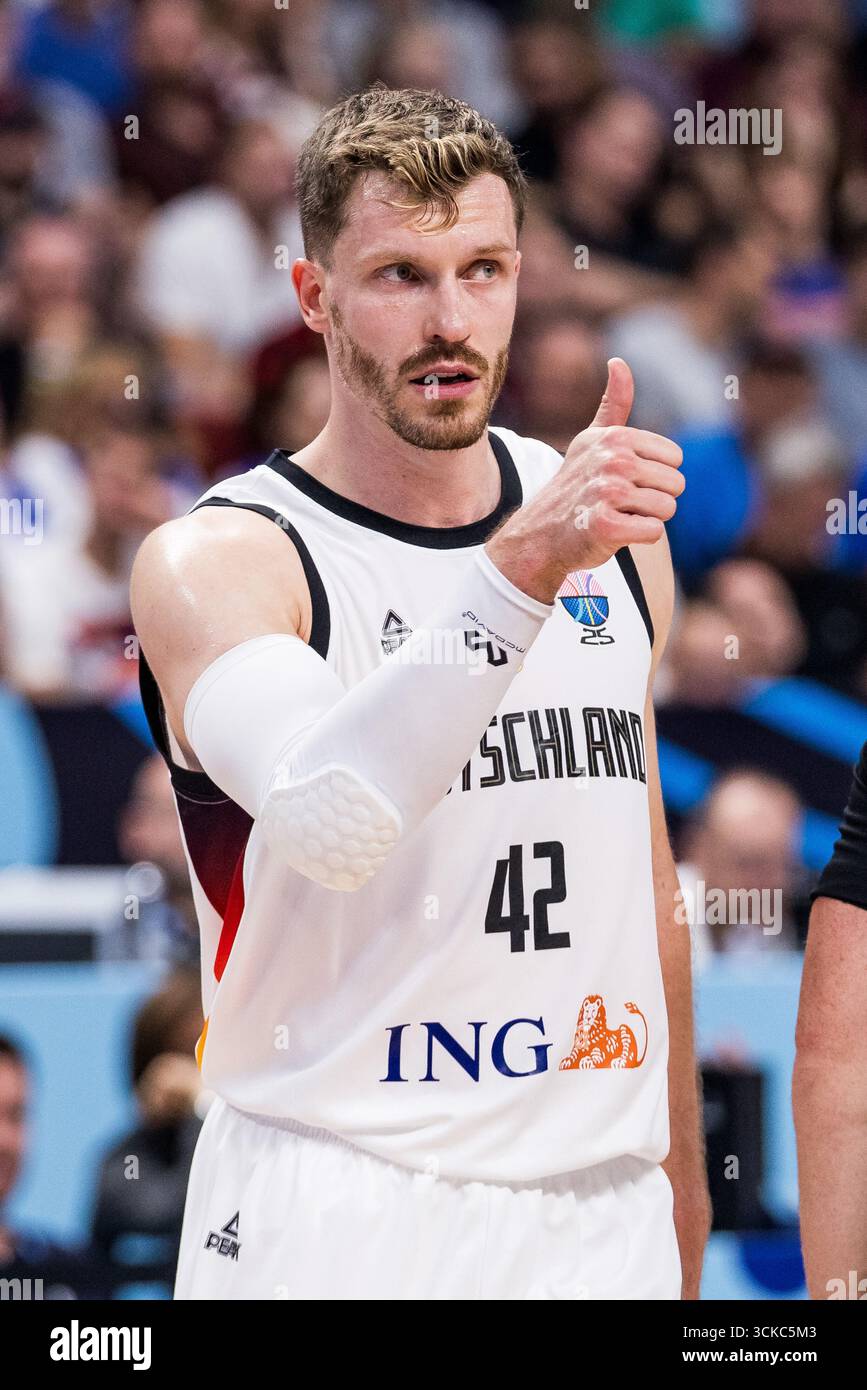 Andreas Obst (Deutschland, 42) Daumen hoch FIBA EuroBasket 2025 ...