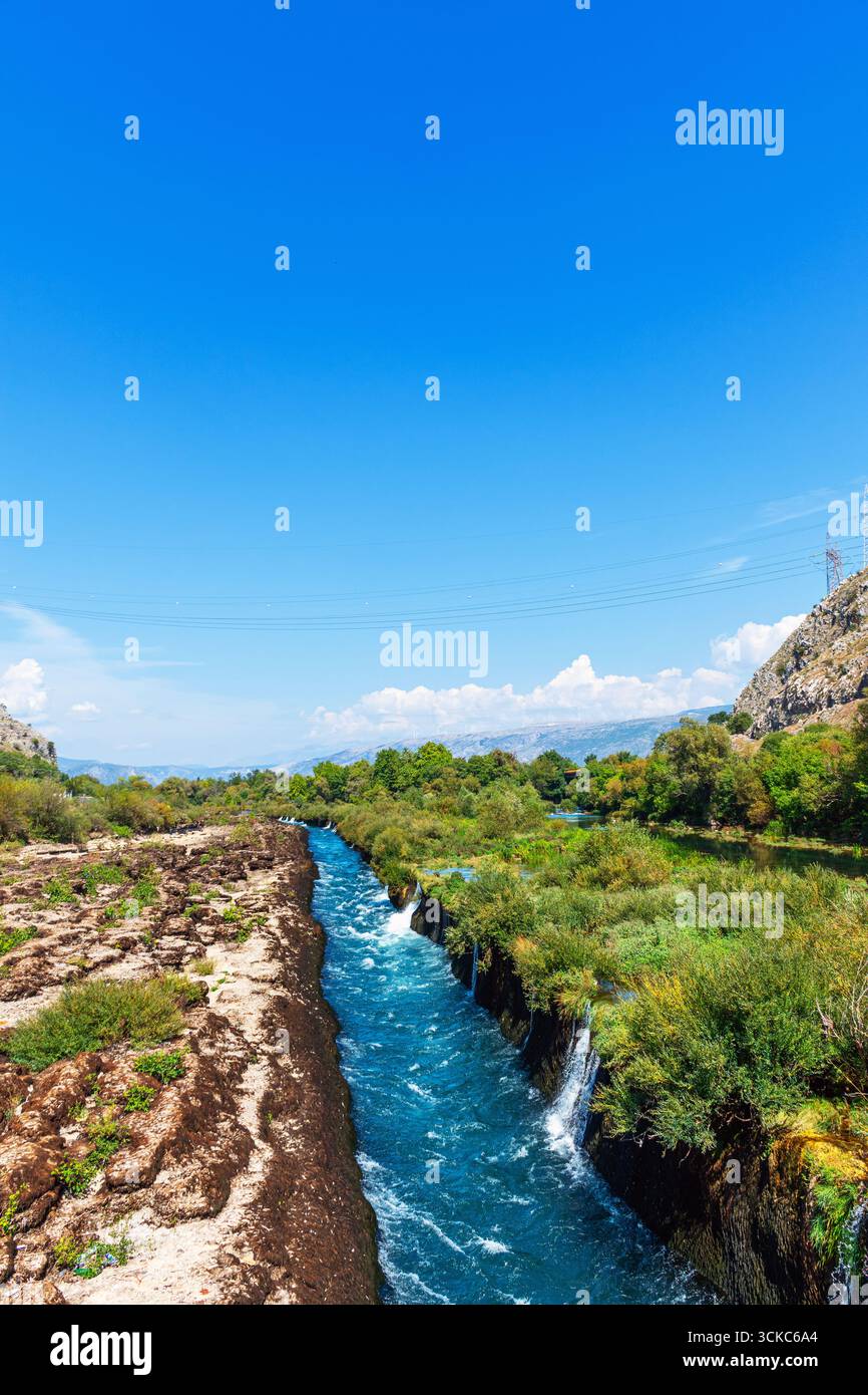 The Buna Canals are a geomorphological phenomenon on the Neretva River ...